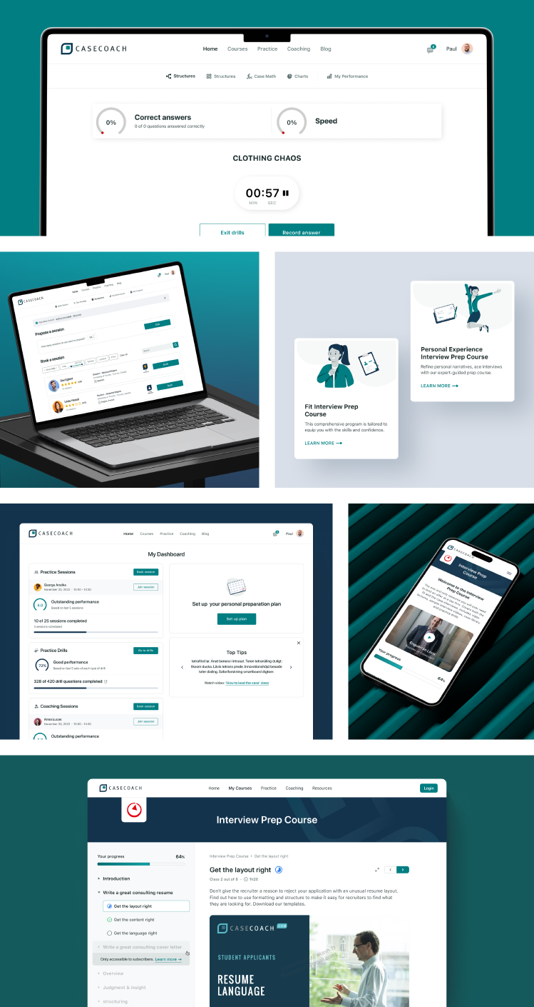 CaseCoach | Interview Preparation E-Learning Platform | Stead.global