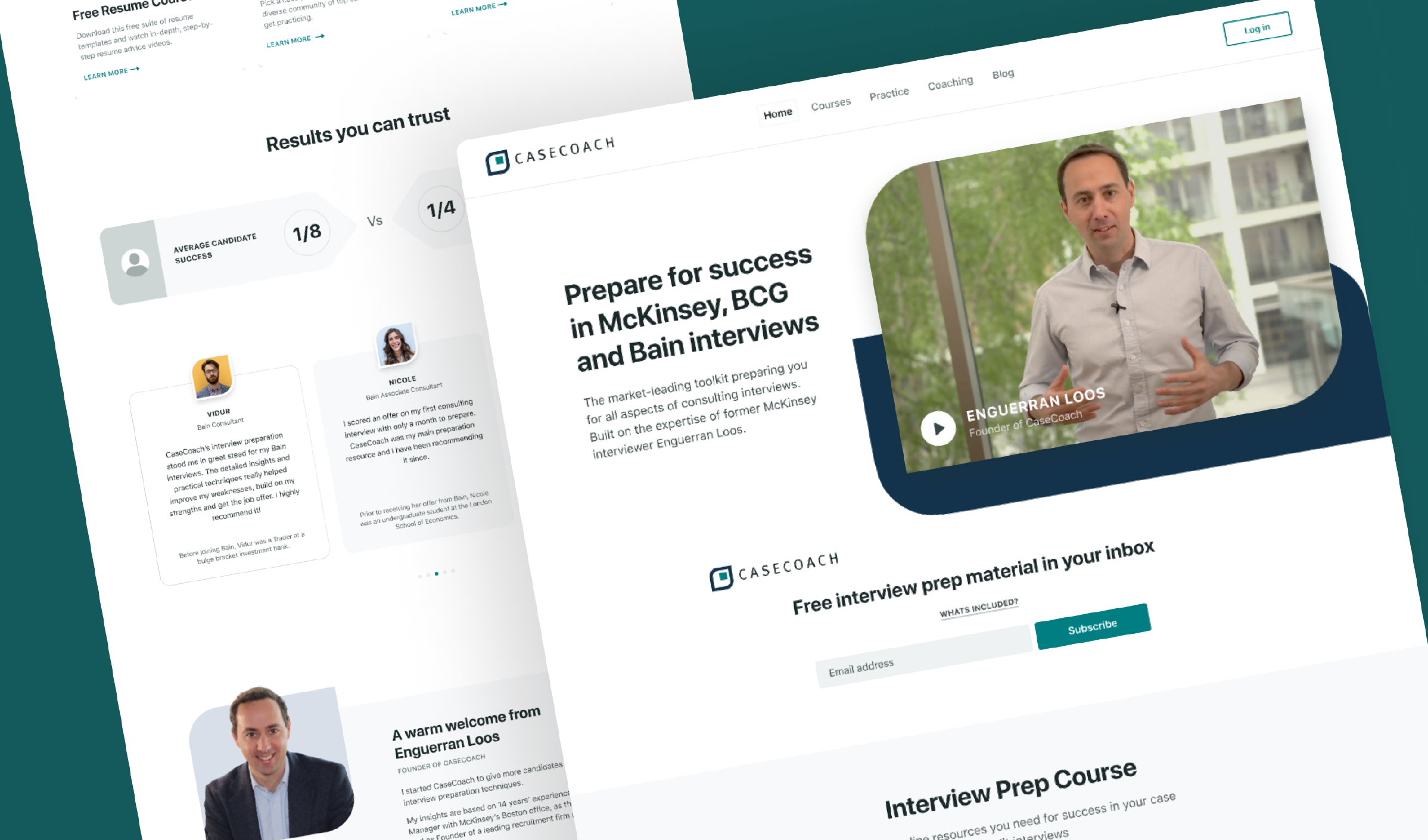CaseCoach | Interview Preparation E-Learning Platform | Stead.global
