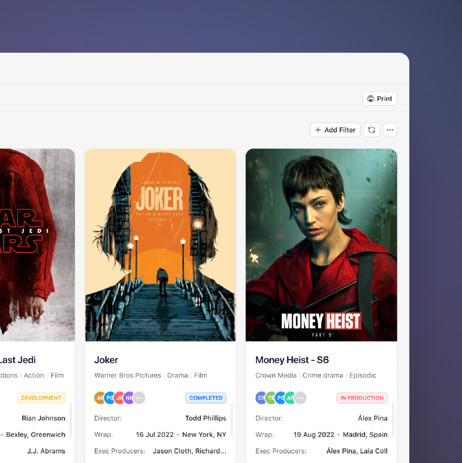 Production Intelligence Platform for TV and Film | Stead.global