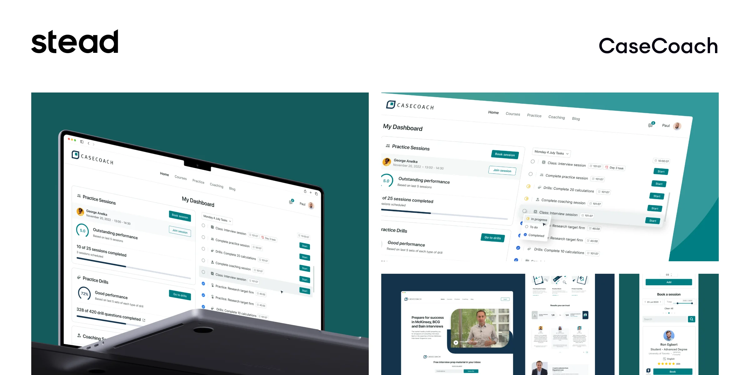 CaseCoach | Interview Preparation E-Learning Platform | Stead.global